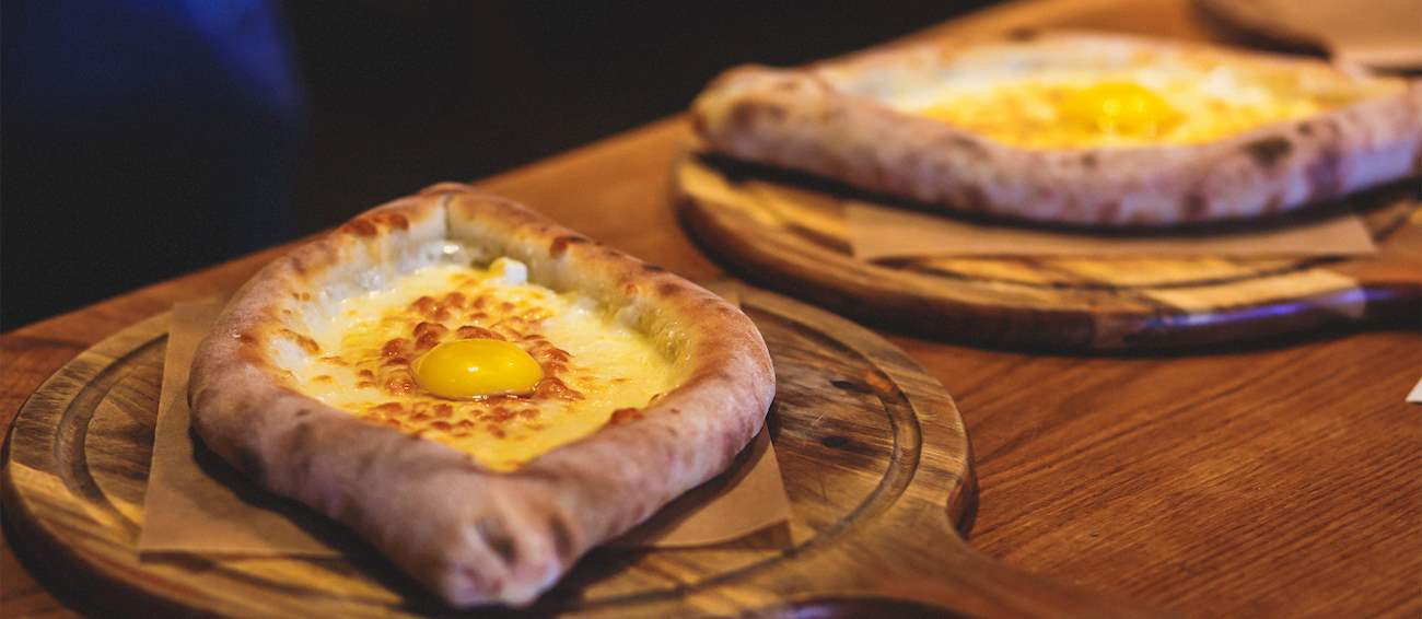Ajaruli Khachapuri | Traditional Savory Pie From Adjara, Georgia