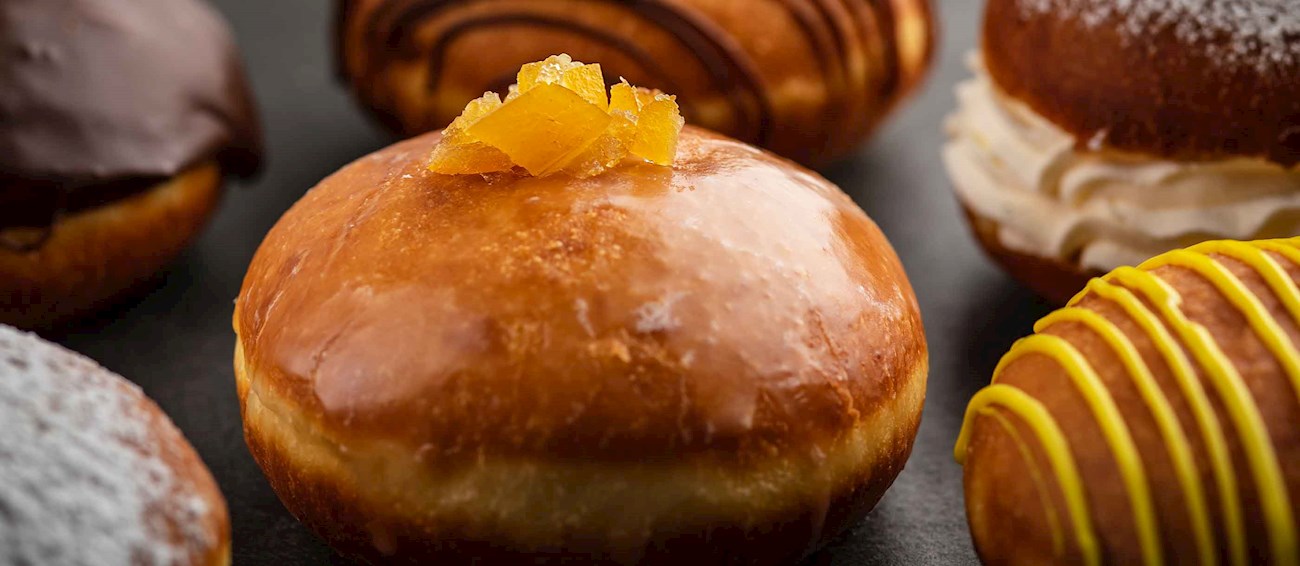 Pączki | Traditional Sweet Pastry From Poland, Central Europe
