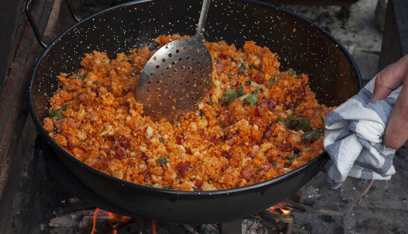 Migas | Traditional Appetizer From Spain, Western Europe