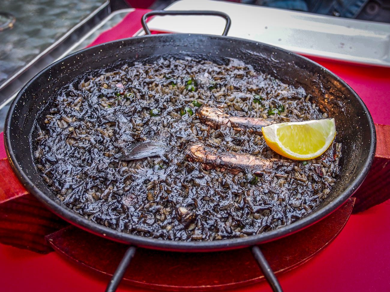 Arròs Negre | Traditional Rice Dish From Valencian Community, Spain