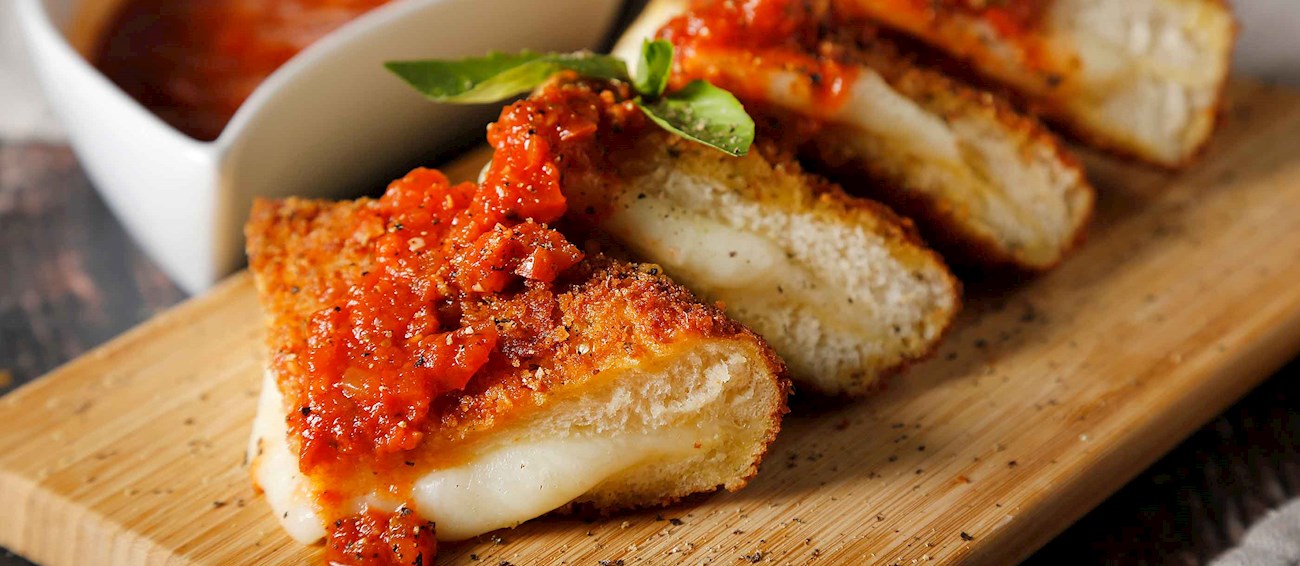 Mozzarella in Carrozza | Traditional Sandwich From Campania, Italy