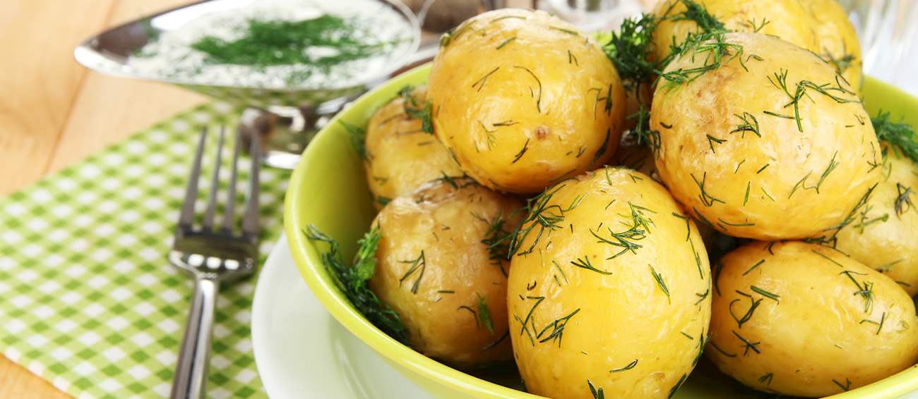 Kartofle Gotowane | Traditional Vegetable Dish From Poland, Central Europe