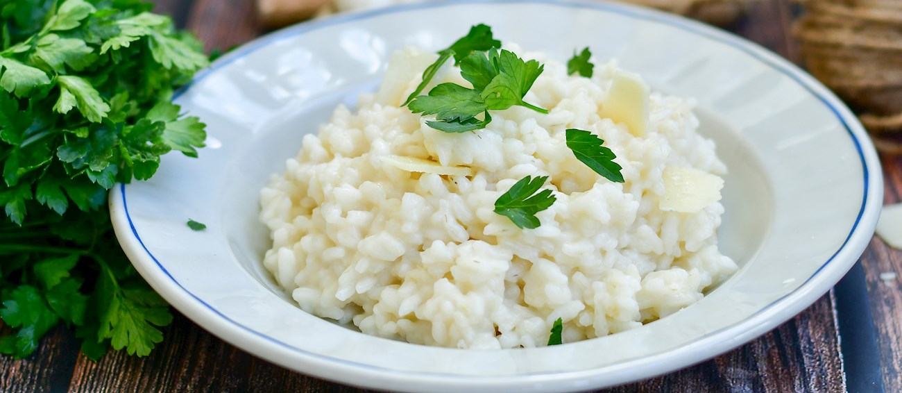 Risotto al Prezzemolo | Traditional Rice Dish From Lombardy, Italy