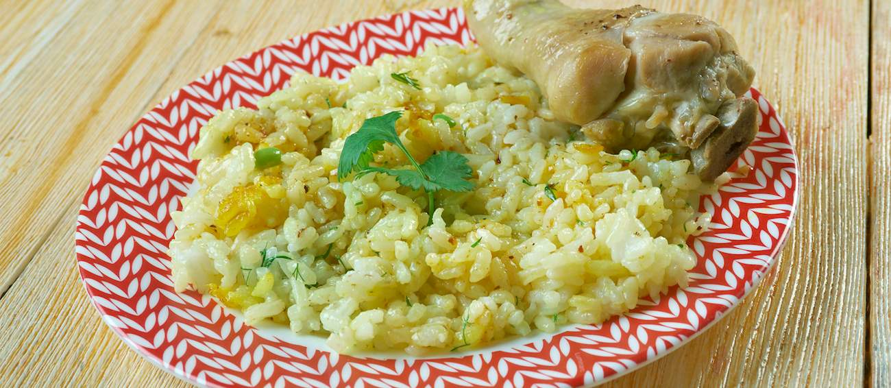 Dan Bauk | Traditional Rice Dish From Myanmar, Southeast Asia