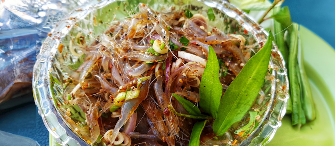 Goong Ten | Traditional Shrimp/Prawn Dish From Northeastern Thailand ...