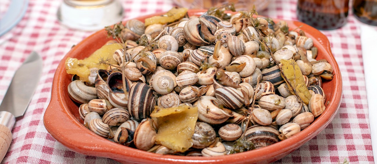 Caracóis | Traditional Snail Dish From Portugal, Western Europe