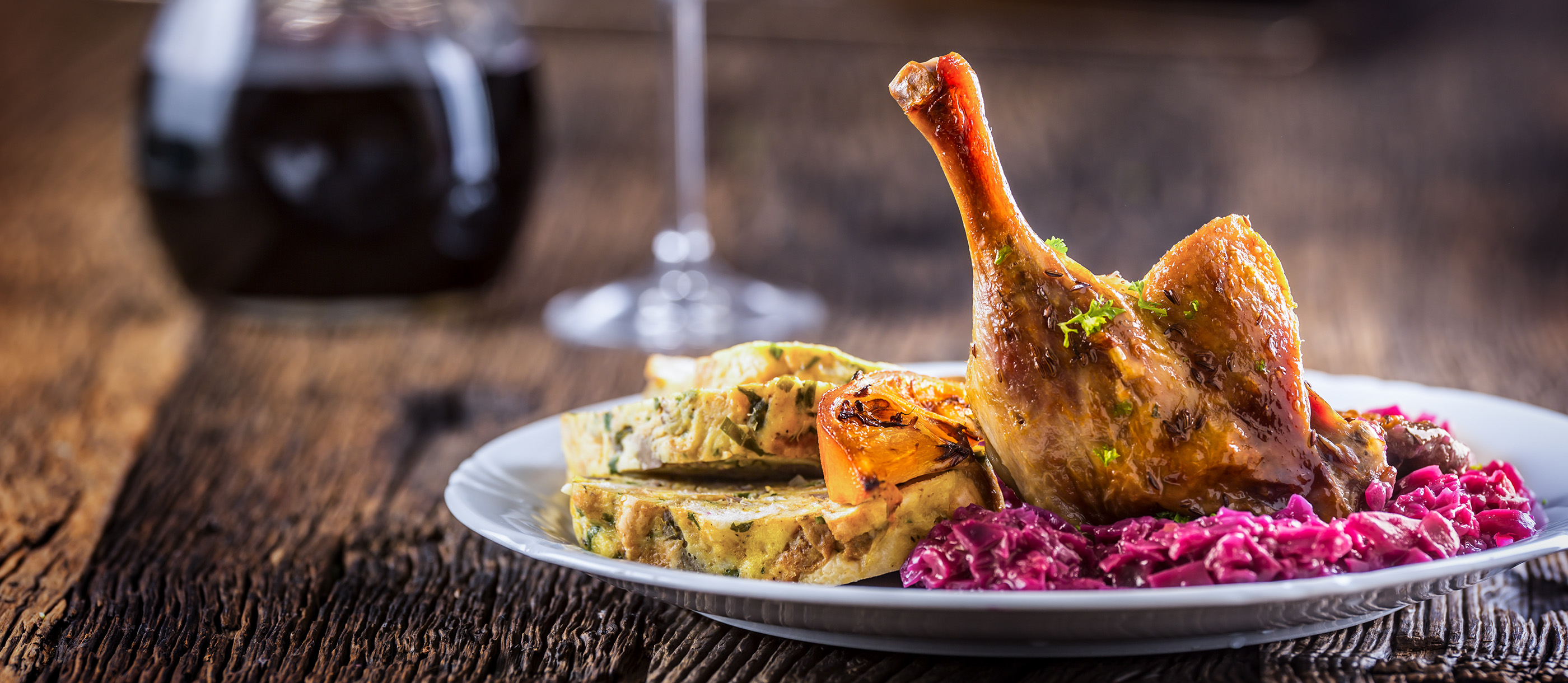 German Roast Goose