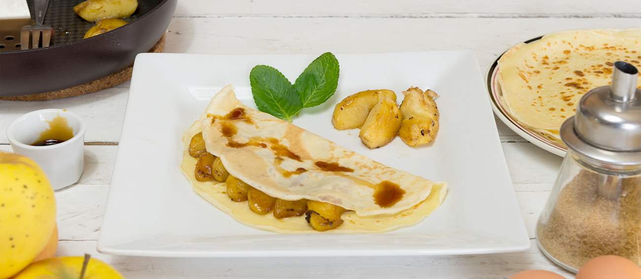 Crêpes Normande | Traditional Pancake From Normandy, France