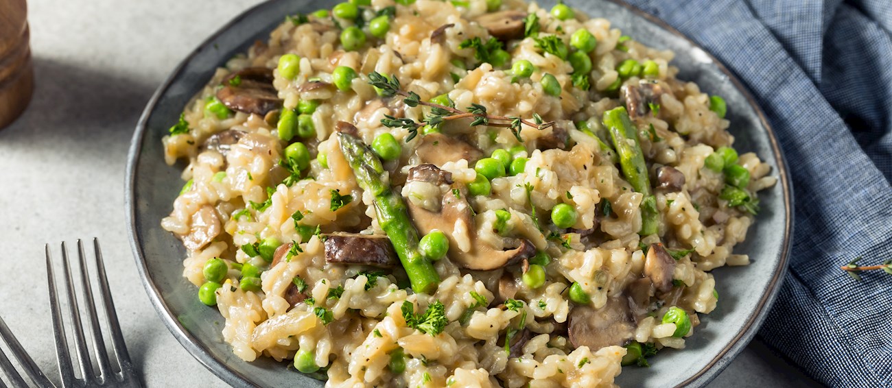 Risotto Primavera | Traditional Rice Dish From Veneto, Italy