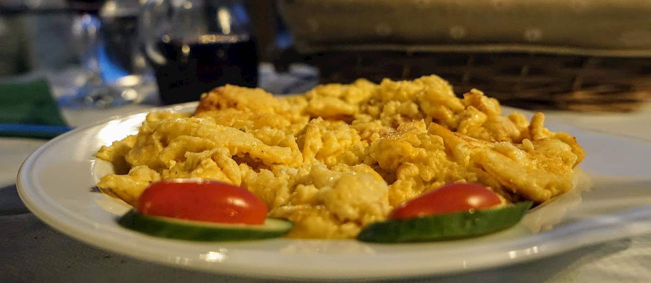 Staka me Ayga | Traditional Egg Dish From Chania, Greece | TasteAtlas