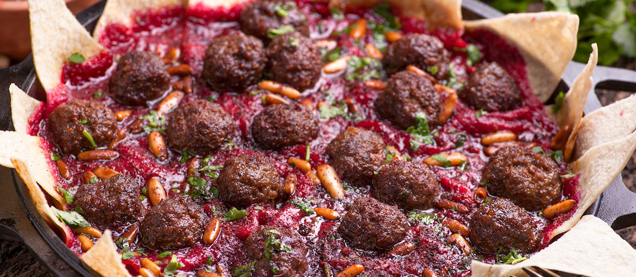 Kabab be Al-karaz | Traditional Ground Meat Dish From Aleppo, Syria