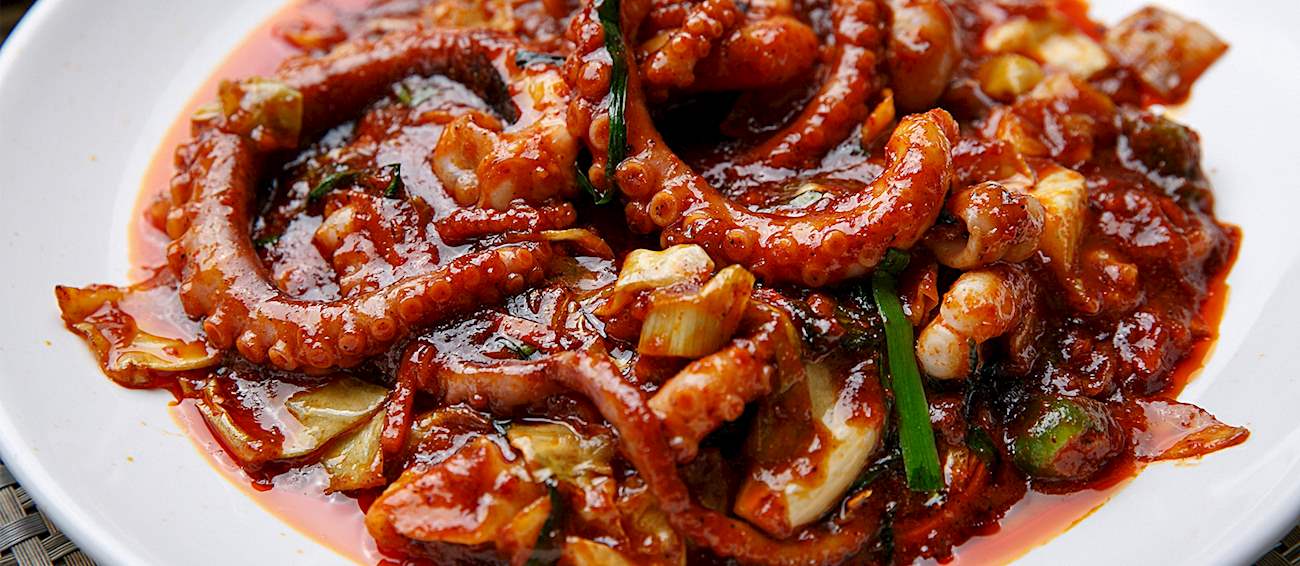 Nakji Bokkeum | Traditional Stir-fry From South Korea, East Asia