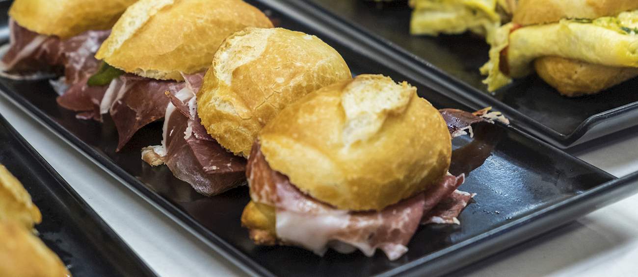 Montadito | Traditional Sandwich type From Spain, Western Europe
