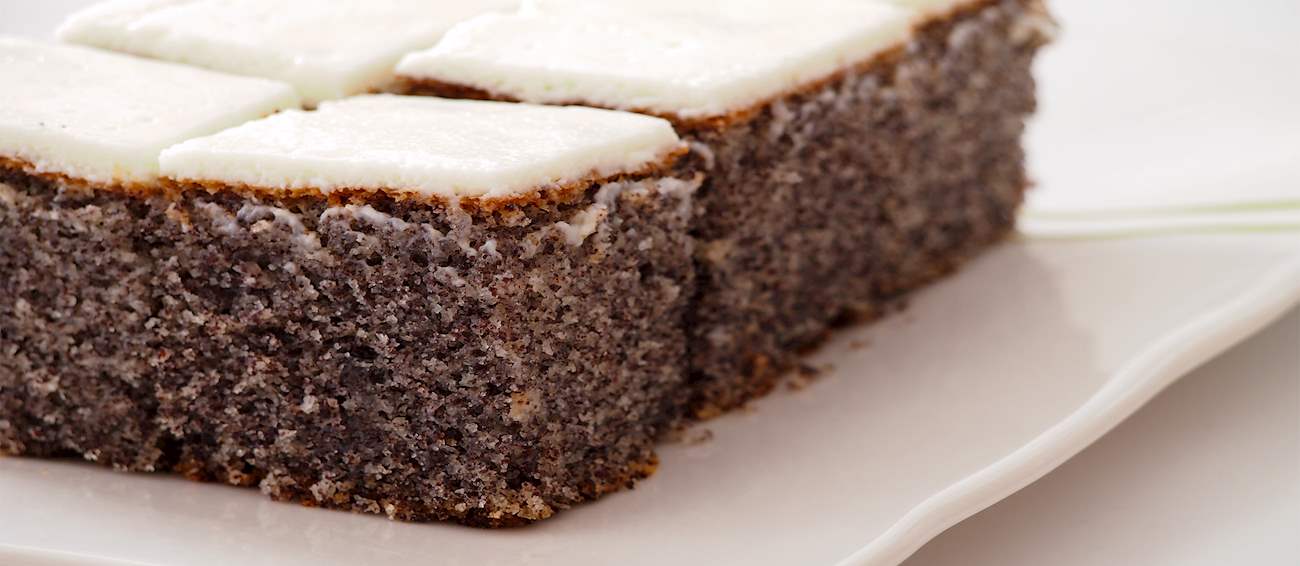 Mohnkuchen | Traditional Cake From Germany, Central Europe