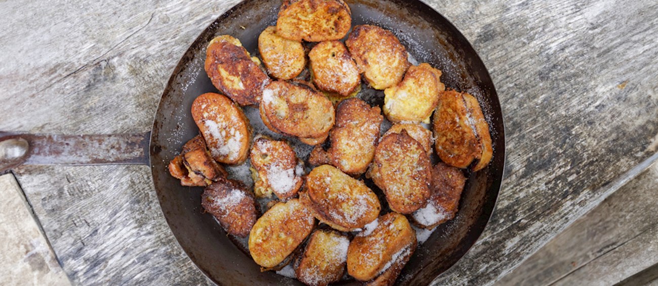 Pofesen | Traditional Deep-fried Dessert From Austria, Central Europe