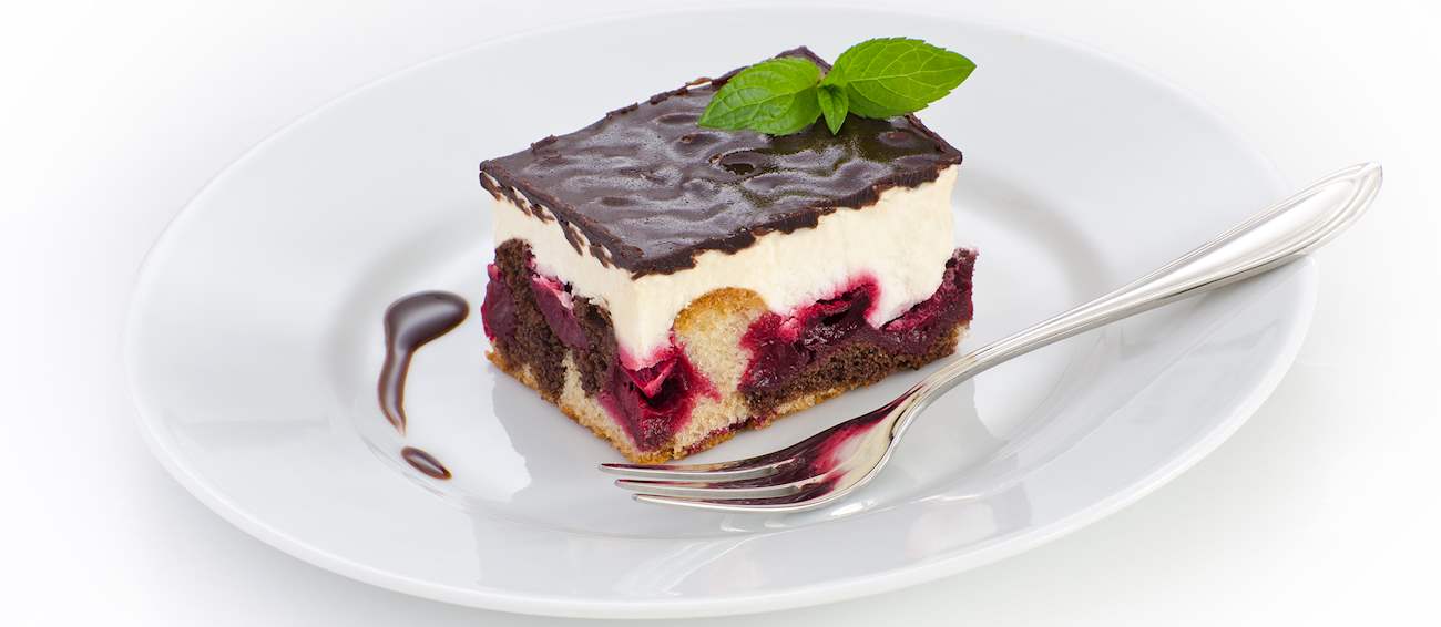 Donauwelle | Traditional Cake From Germany, Central Europe