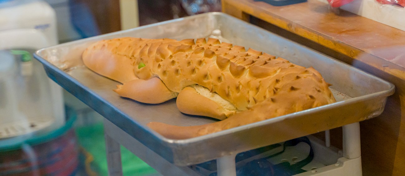 Roti Buaya | Traditional Sweet Bread From Jakarta, Indonesia