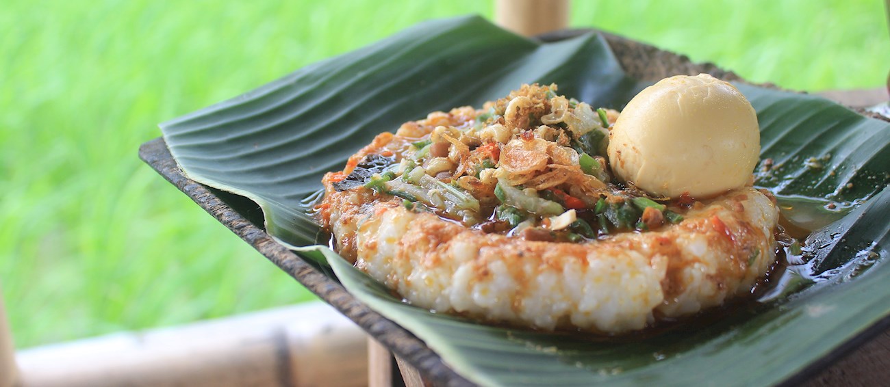 Nasi Tepeng | Traditional Porridge From Bali, Indonesia