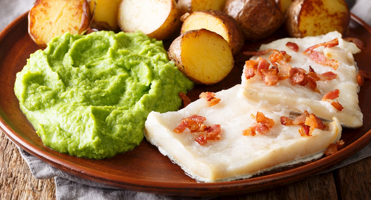 Lutefisk | Traditional Saltwater Fish Dish From Norway, Northern Europe