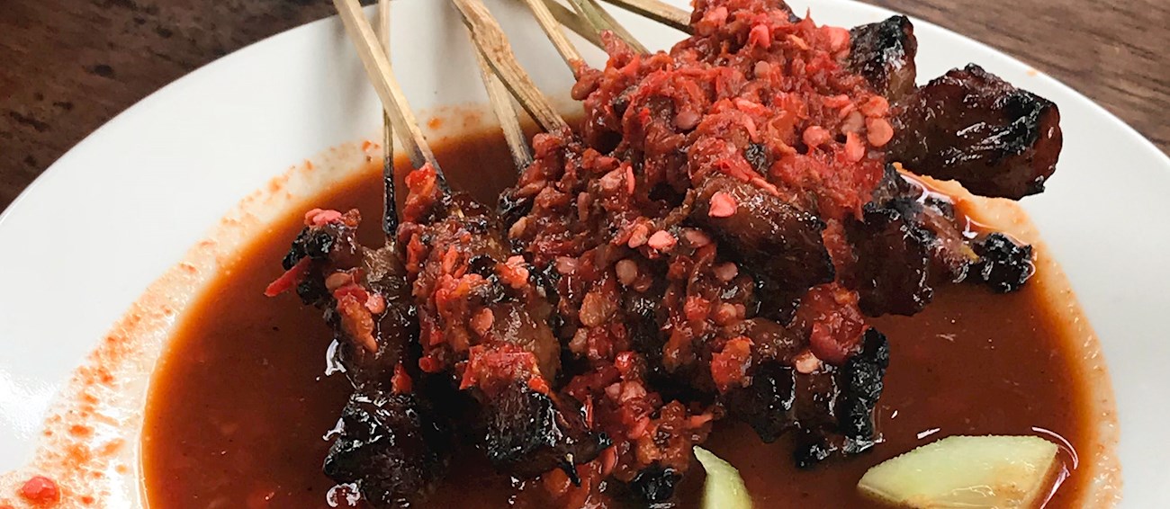 Sate Plecing | Traditional Meat Dish From Lombok Island, Indonesia