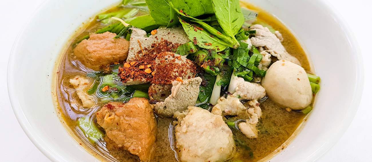 Kuai-tiao Ruea | Traditional Noodle Dish From Central Thailand, Thailand