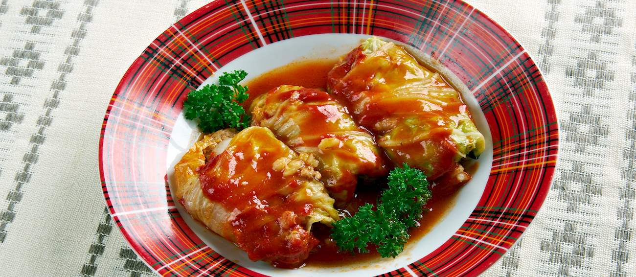 Töltött Kaposzta | Traditional Ground Meat Dish From Hungary, Central ...