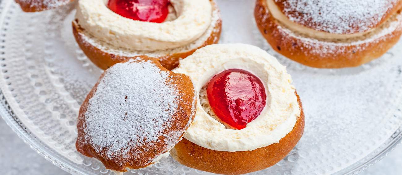 Laskiaispulla | Traditional Sweet Pastry From Finland, Northern Europe