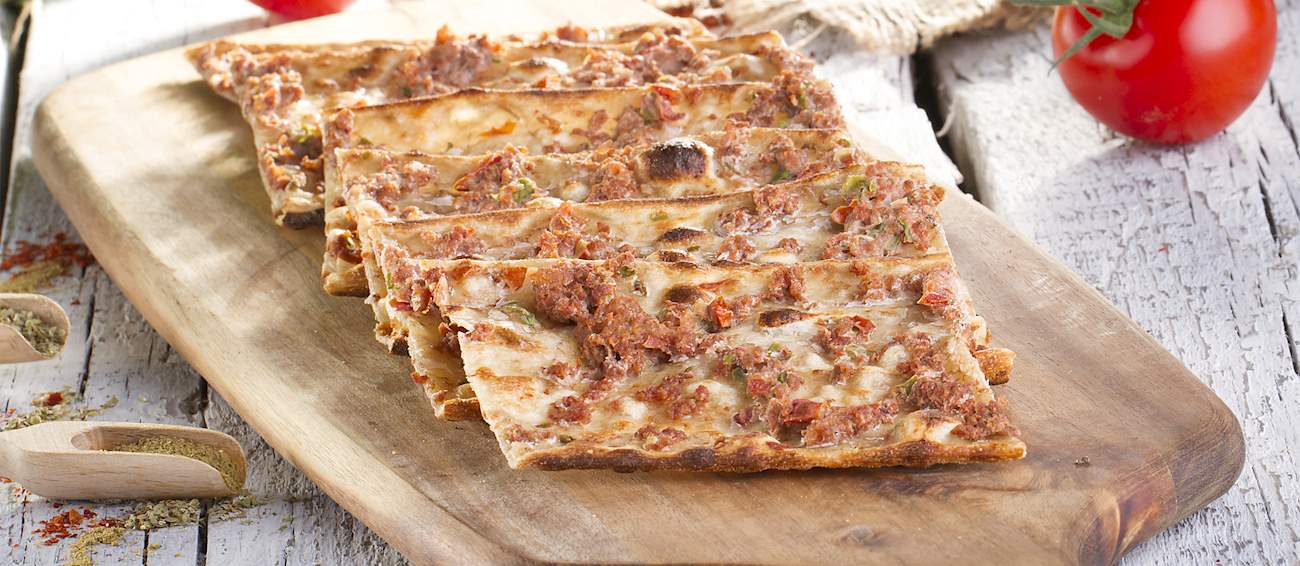 Etli Ekmek | Traditional Snack From Konya, Turkiye