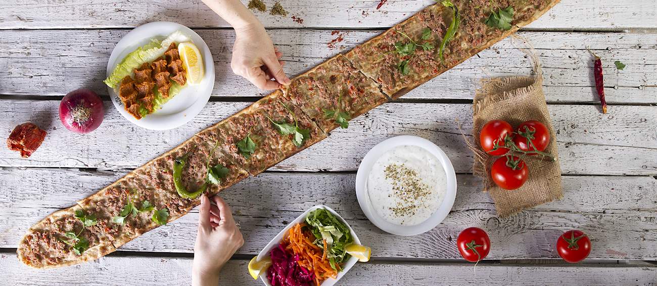 Etli Ekmek | Traditional Snack From Konya, Turkiye