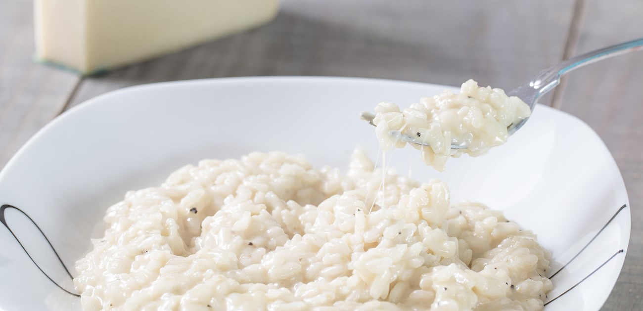 Risotto Alla Fontina | Traditional Rice Dish From Aosta Valley, Italy