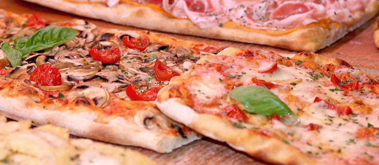 Pizza al Taglio | Traditional Pizza From Rome, Italy