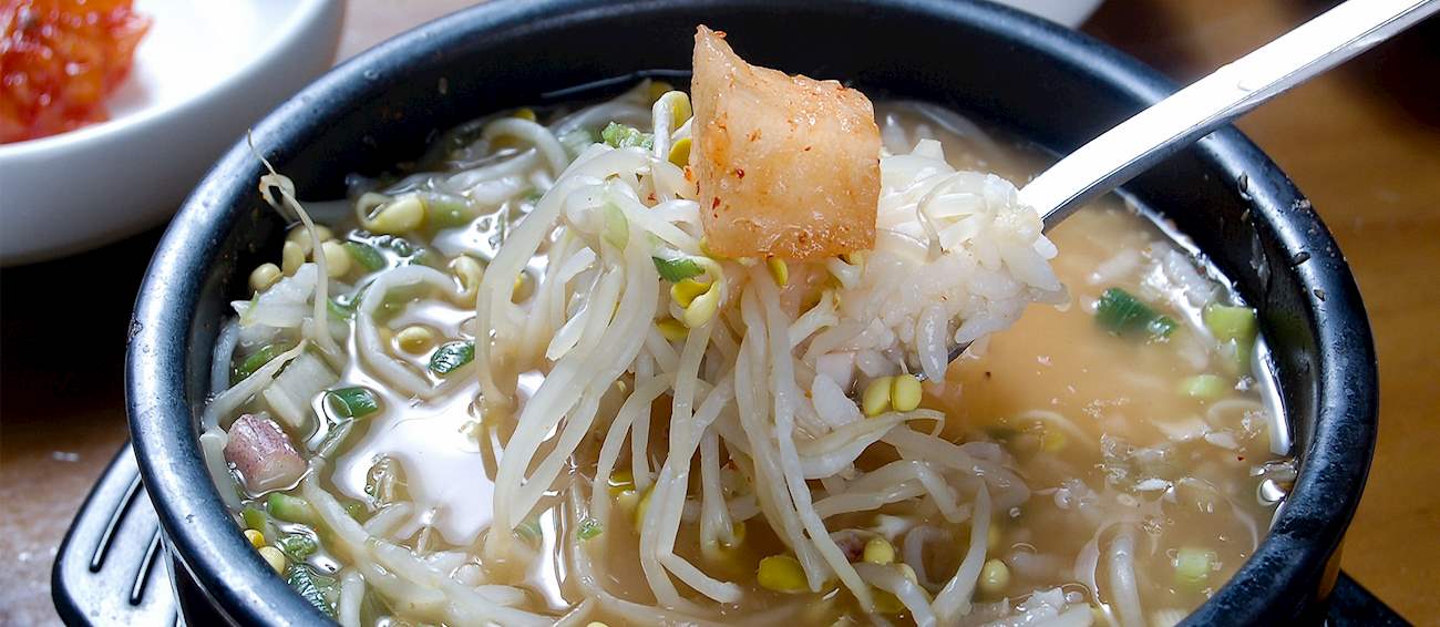 Kongnamul Gukbap | Traditional Vegetable Soup From Jeonju, South Korea