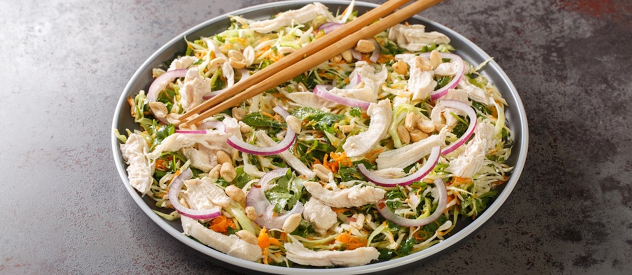 Gỏi gà | Traditional Salad From Vietnam, Southeast Asia