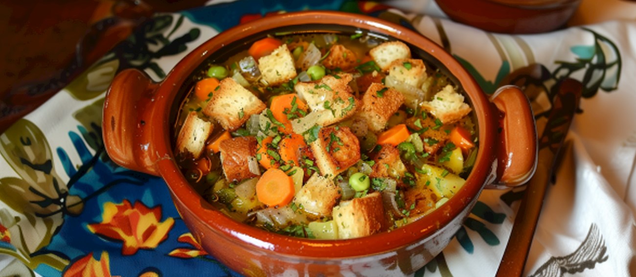 Sopa de Pan Chiapaneca | Traditional Bread Soup From Chiapas, Mexico