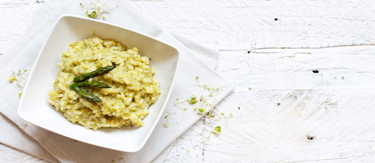 Risotto Verde | Traditional Rice Dish From Italy, Western Europe