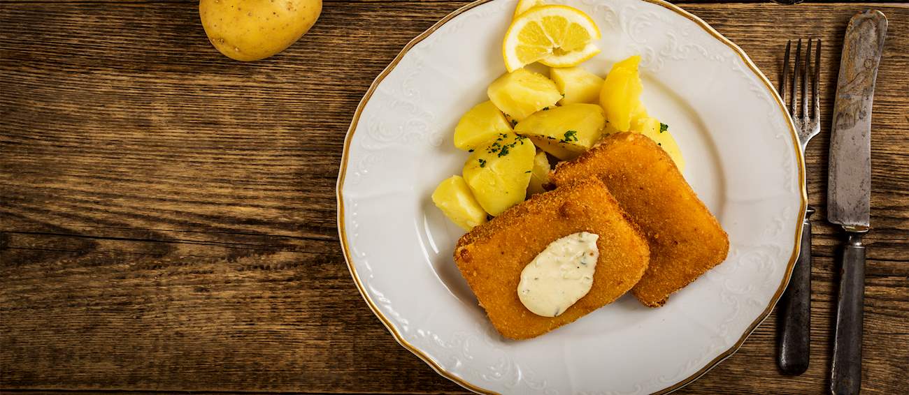 Smažený Sýr | Traditional Cheese Dish From Czech Republic, Central Europe