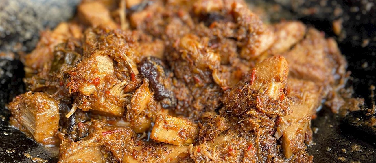 Rendang Nangka | Traditional Stew From Sumatra, Southeast Asia