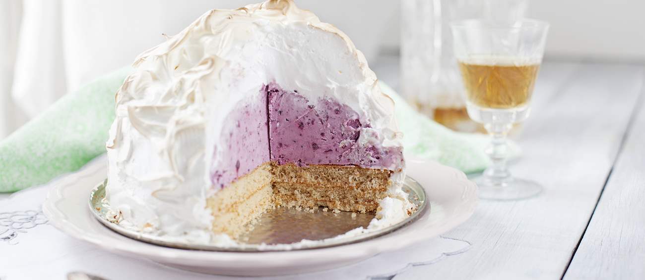Baked Alaska | Traditional Cake From New York City, United States of ...