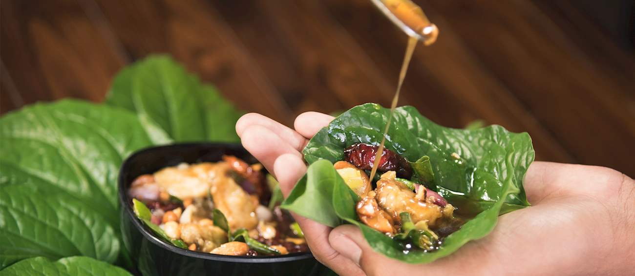 Miang Kham | Traditional Assorted Small Dishes or Ritual From Thailand ...