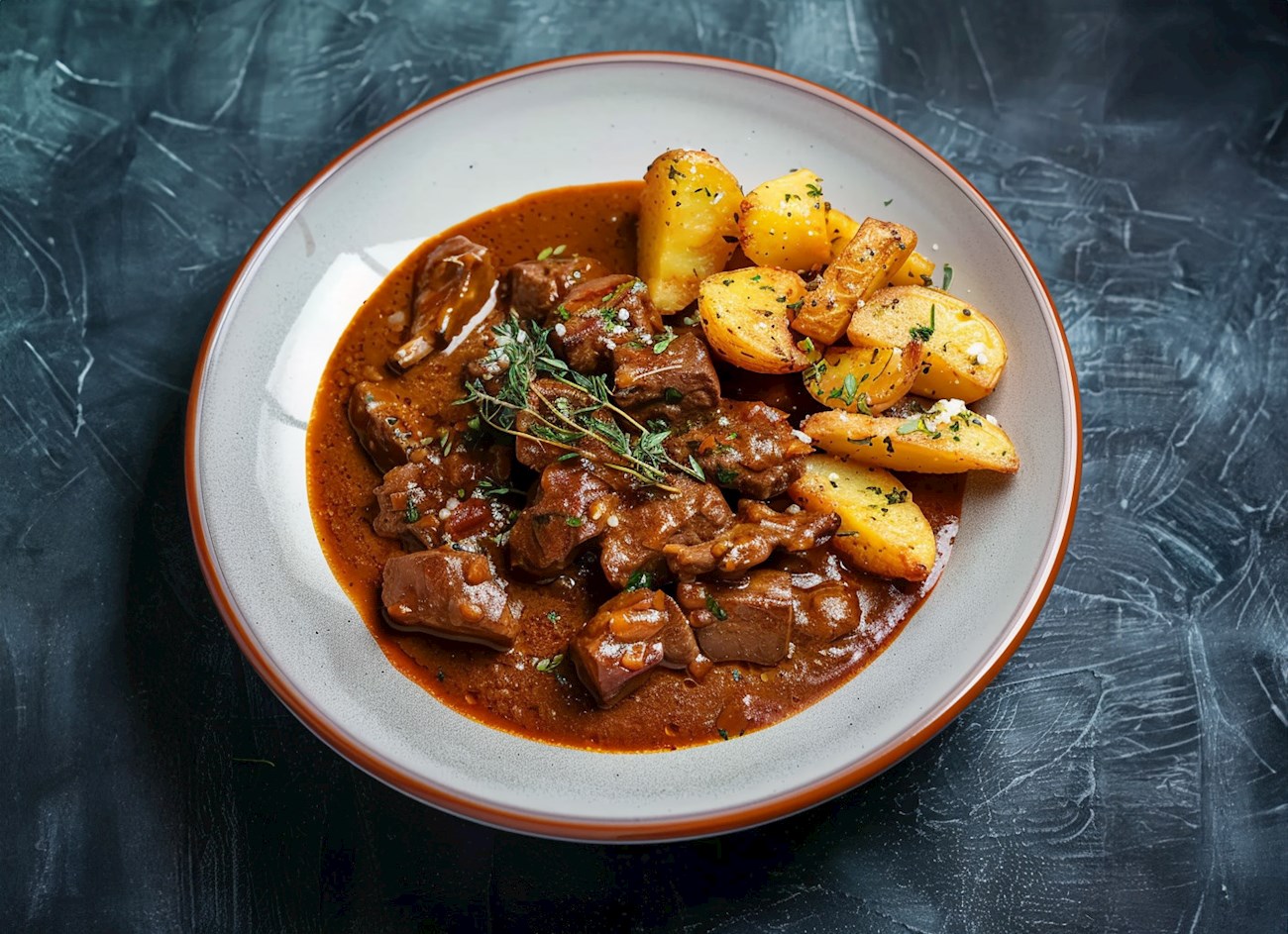 Laħam Taż-żiemel | Traditional Stew From Malta, Western Europe