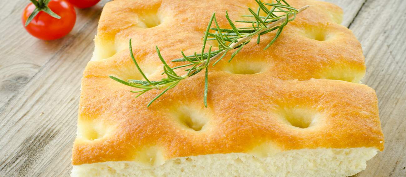 Schiacciata | Traditional Bread From Tuscany, Italy