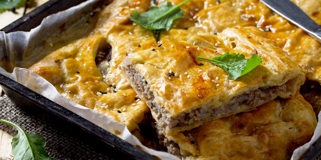 Torta Tal-lampuki | Traditional Savory Pie From Malta, Western Europe