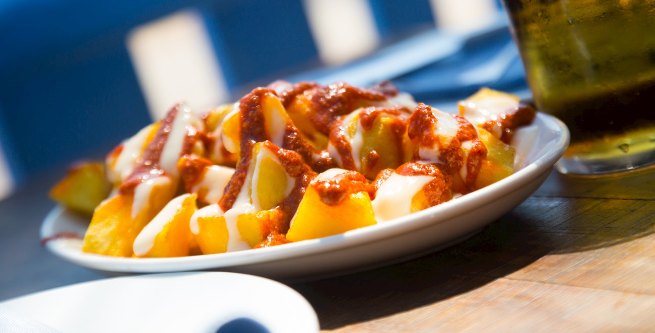 Patatas Bravas | Traditional Snack From Madrid, Spain
