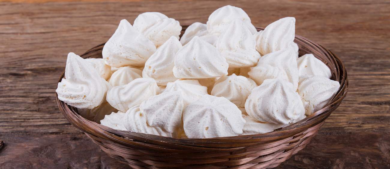 French Meringue | Traditional Dessert From France, Western Europe