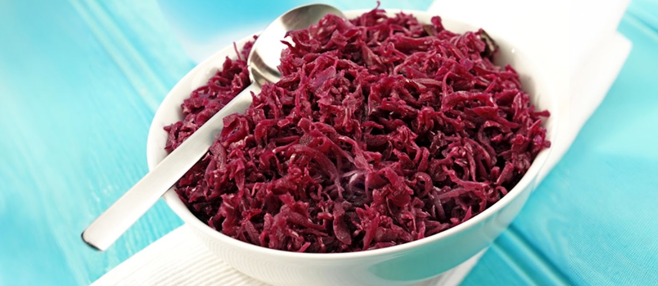 Rotkohl | Traditional Salad From Germany, Central Europe