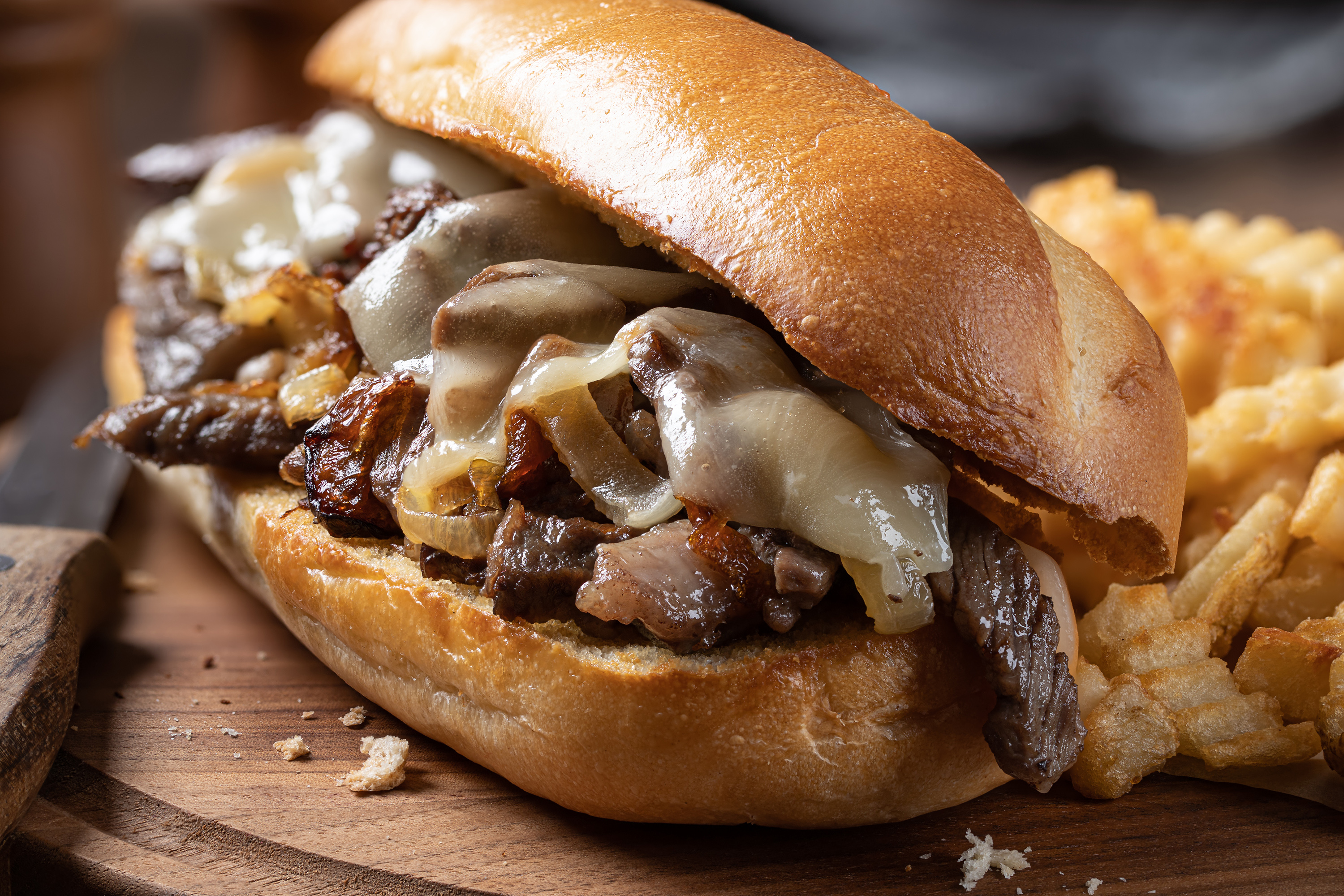 Deep Fried Cheesesteak