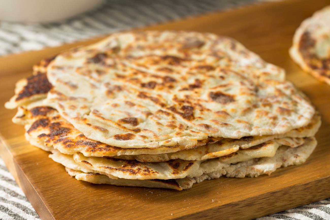 Lomper | Traditional Flatbread From Norway, Northern Europe