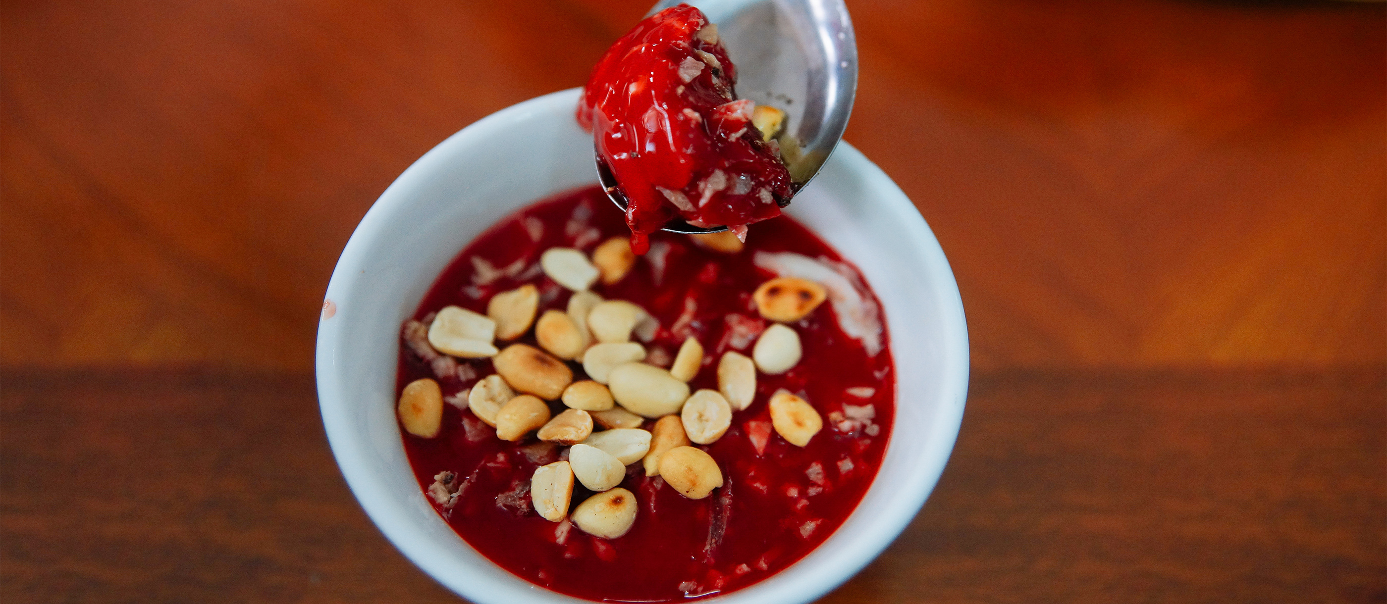 Vietnamese Blood Pudding