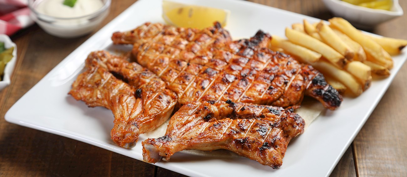 Pollo al Mattone | Traditional Chicken Dish From Italy, Western Europe