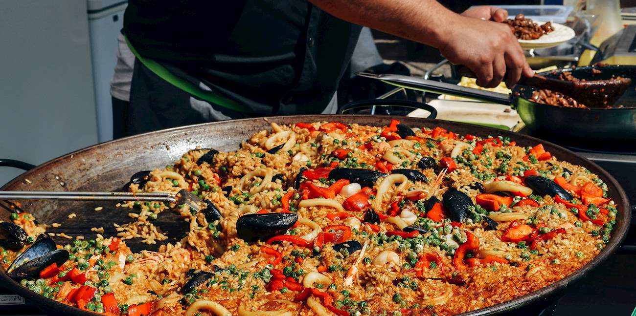 Paella | Traditional Rice Dish From Valencian Community, Spain
